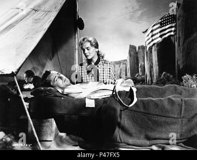 ALAN LADD, LIZABETH SCOTT, RED MOUNTAIN, 1951 Stock Photo - Alamy