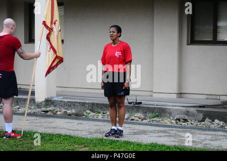 Lt. Col. La'Tonya N. Jordan, commander of 70th Brigade Support ...