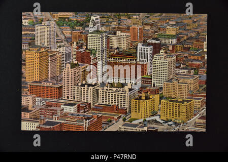 aerial photograph Dallas Texas Stock Photo - Alamy
