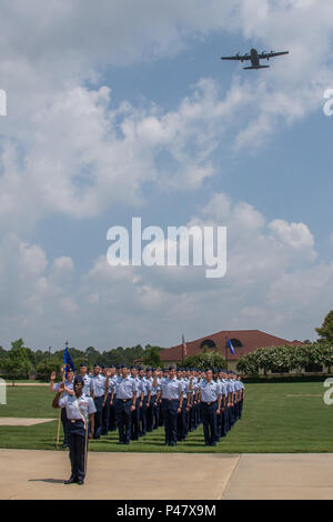 Maxwell AFB, Ala. - Officer Training School cadets in OTS class 16-07 ...