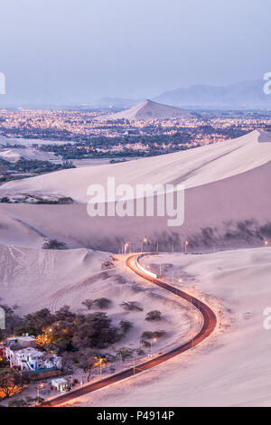 Aerial view of Ica town, Peru Stock Photo - Alamy