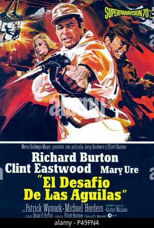 Original film title: WHERE EAGLES DARE. English title: WHERE EAGLES ...
