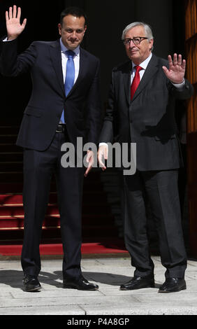 Jean-Claude Junker, President of European Commission speaks to ...