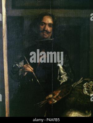 Autorretrato de Velazquez Stock Photo - Alamy