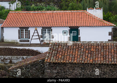 Portugal, Azores, Terceira Island, Altares, Altares Imperio chapel ...