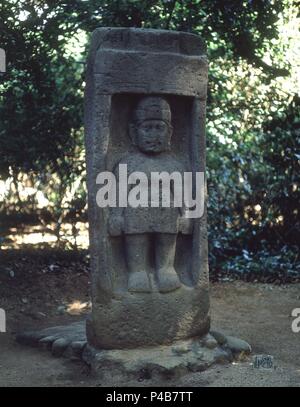 Altar 4 Olmec carving. La Venta, Tabasco, Mexico Stock Photo - Alamy