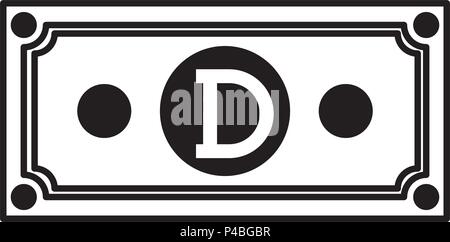 bill dogecoin commerce technology icon Stock Vector Image & Art - Alamy