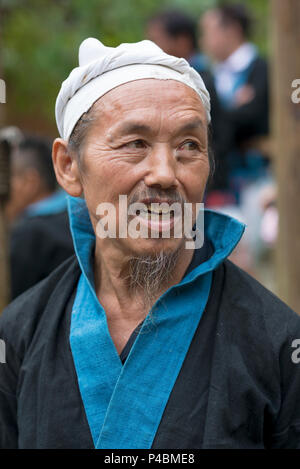 Portrait of a Yao man Stock Photo - Alamy