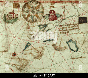 India map 1500 Stock Photo - Alamy