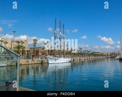 Barcelona waterfront. Catelonia. Spain Stock Photo - Alamy