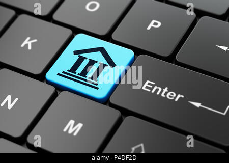 Law concept: Courthouse on computer keyboard background Stock Photo - Alamy