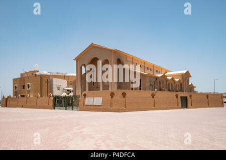 Exterior of Holy Family Cathedral in Kuwait city, Kuwait Stock Photo ...