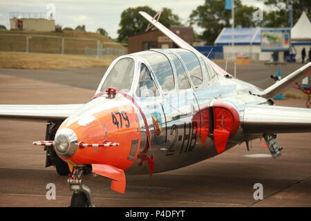 Fouga CM.170 Magister 1950s French two-seat jet trainer plane aircraft ...