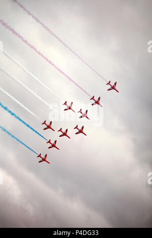 Red Arrows crash Stock Photo - Alamy