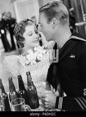 HARRIET HILLIARD, RANDOLPH SCOTT, FOLLOW THE FLEET, 1936 Stock Photo - Alamy