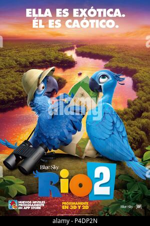 Rio 2 Year : 2014 USA Director : Carlos Saldanha Animation Movie poster ...