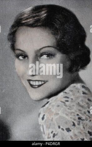 Hungarian actress Kathe von Nagy in the movie The Girlfriend of a Big ...