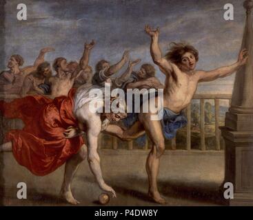 Jacob Peter Gowy / 'Hippomenes and Atalanta', 17th century, Flemish ...