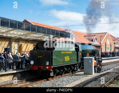 Steam Train at the Station, Whitby Stock Photo - Alamy