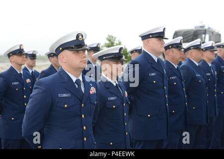 Lt. Cmdr. Thomas Condit, commanding officer, Coast Guard Station Cape ...