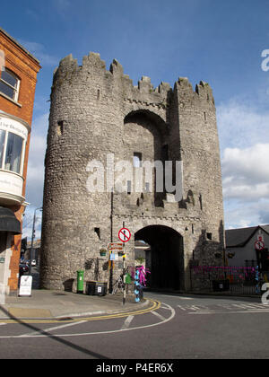 The Saint Laurence Gate in Drogheda, county Louth Ireland. A barbican ...