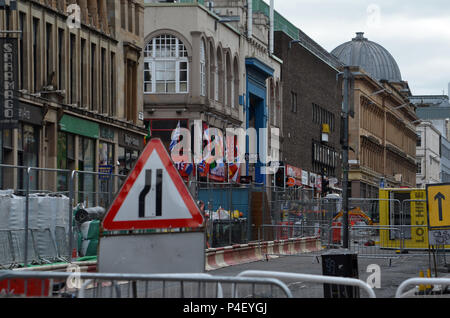 O2 ABC Sauchiehall Street, Glasgow music venue - boarded up after being ...