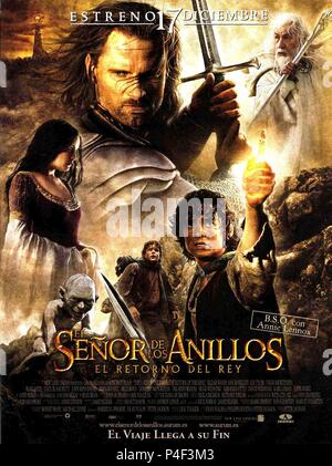 THE LORD OF THE RINGS: THE RETURN OF THE KING (2003) POSTER ROTK 001 ...