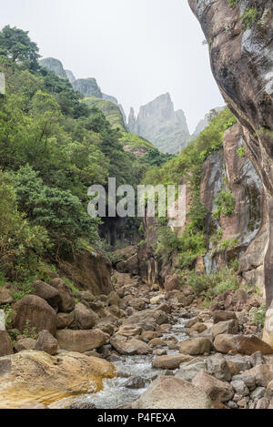 Devils Tooth, Drakensberg, KwaZulu-Natal, South Africa Stock Photo - Alamy