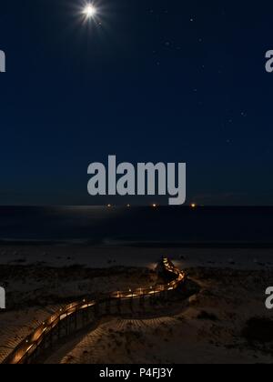Tropical beach Sunset Sky With Lighted Clouds Stock Photo - Alamy