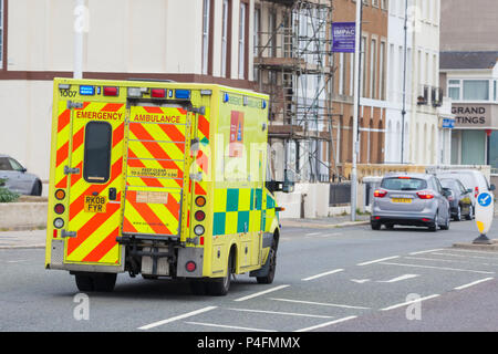 South East Coast Emergency Ambulance parked in Worthing, West Sussex ...