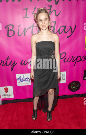 Averi White attends Jillian Estell's Red Carpet Birthday Party With A ...