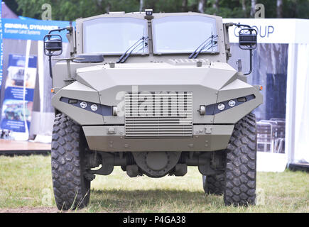 Strasice, Czech Republic. 22nd June, 2018. Armoured vehicle Pandur II ...