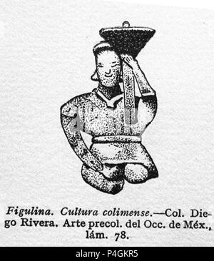 FIGULINA. CULTURA COLIMENSE. - COLECCION DIEGO RIVERA. ARTE ...