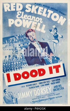 Original Film Title: I DOOD IT. English Title: I DOOD IT. Film Director ...