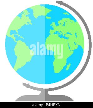 Around the world icon. Simple illustration of around the world vector ...