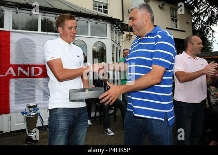 England Captain Harry Kane with his first ever football manager Dave ...