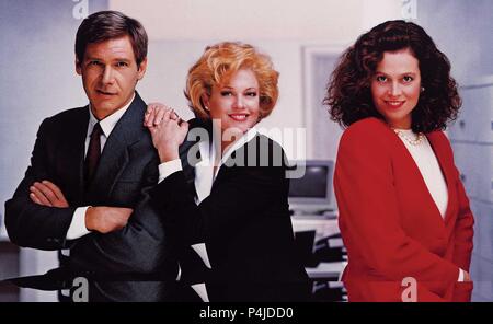 SIGOURNEY WEAVER, HARRISON FORD and MELANIE GRIFFITH in WORKING GIRL ...