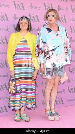 Grayson Perry and wife Philippa Perry arriving for Royal Academy of ...
