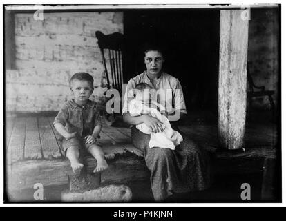 16-year old girl keeping house. Home of William Olliges. The children ...