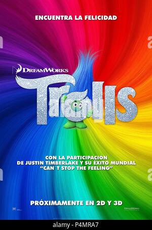 Original Film Title: TROLLS. English Title: TROLLS. Film Director: MIKE ...