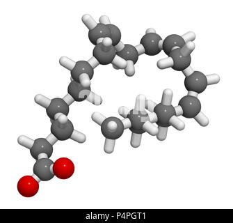 Dihomo-gamma-linolenic acid (DGLA) fatty acid molecule. Omega 6-fatty ...