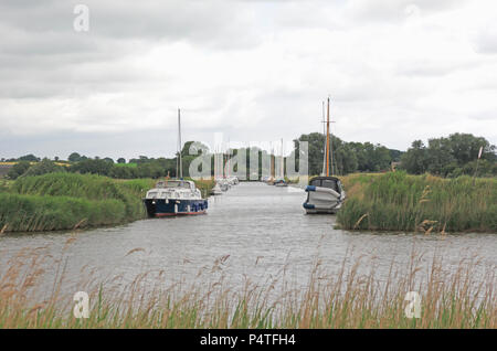 South Oby Dyke Norfolk Broads England UK Stock Photo - Alamy