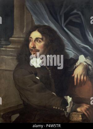 "Portrait de Fulvio Testi (1593-1646) poete italien" (Portrait of ...