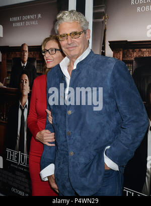 Michael Nouri and wife at The Judges Premiere at the Academy Of Motion ...