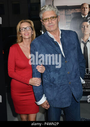 Michael Nouri and wife at The Judges Premiere at the Academy Of Motion ...