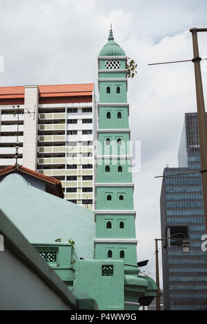 Asia, Singapore, Chulia Mosque, Jamae Mosque, Chulia Mosque, Mosque ...
