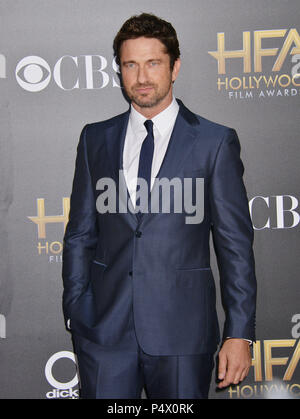 Gerad Butler at the Hollywood Film Awards 2014 at the Palladium on Nov ...