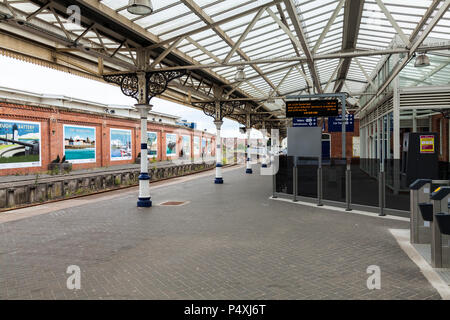 Hartlepool Railway Station Stock Photo - Alamy
