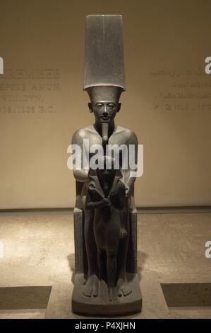 Egyptian Art. Horemheb. Last Pharaoh of 18th Dynasty. New Kingdom ...