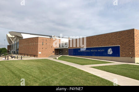 General overall view of the Shivers Basketball Practice Facility ...